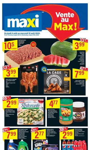Maxi - weekly flyers, sales and deals | Canadian Flyers