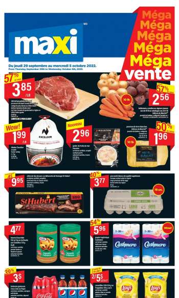 MAXI Salaberry-de-Valleyfield • 70, Rue Dufferin • Horaire et ...