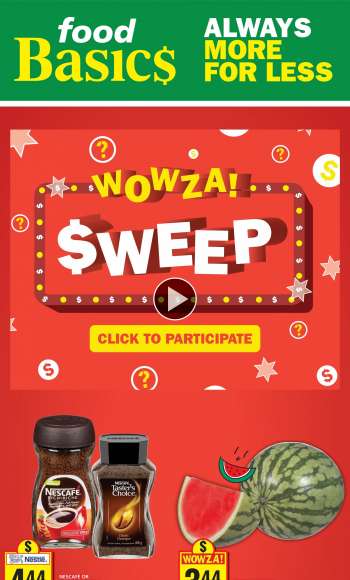 FOOD BASICS Port Elgin • 1110 Goderich St • Store hours