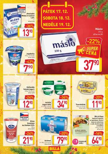 MÁSLO v akci - BILLA • Dnešní nabídka z letáků