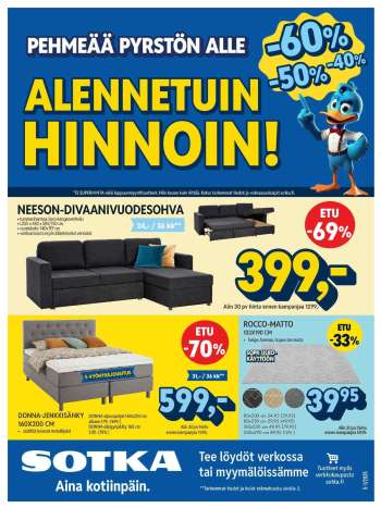 SOTKA • Tarjouslehti • Myymälät • Aukioloajat