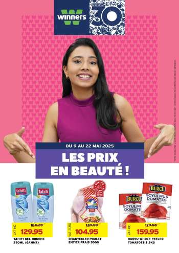 WINNERS • Catalogues • Stores • Opening hours