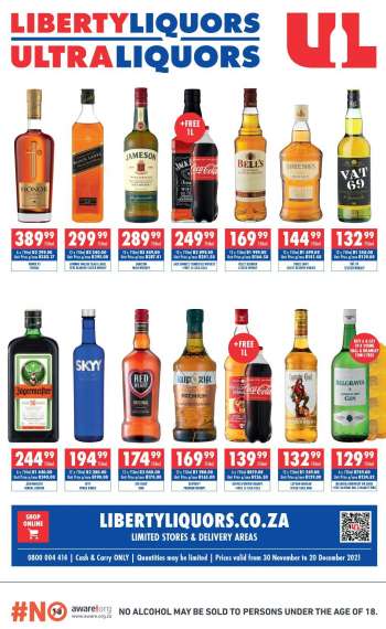 JAMESON price - LIBERTY LIQUORS • Today's offer from specials
