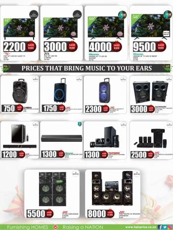 TV deals - FAIR PRICE • Today's offer from specials