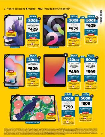 TABLET price - MTN • Today's offer from specials