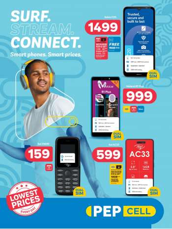 PEP CELL Specials • Friday 25 Mar to Thursday 28 Apr 2022