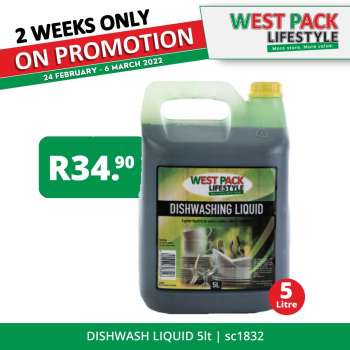 WEST PACK LIFESTYLE Specials • Tuesday 22 Mar to Sunday 10 Apr 2022