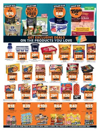 FRENCH POLONY price - CHECKERS • Today's offer from specials