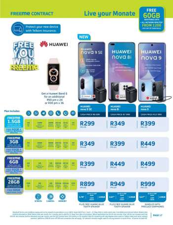 HUAWEI deals - TELKOM • Today's offer from specials