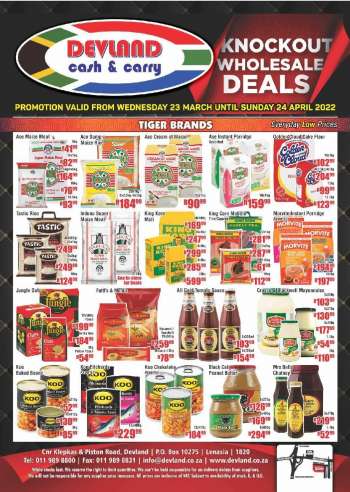 DEVLAND Specials • Thursday 23 Jun to Thursday 21 Jul 2022