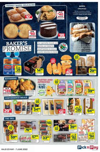 CAKE deals - PICK N PAY • Today's offer from specials