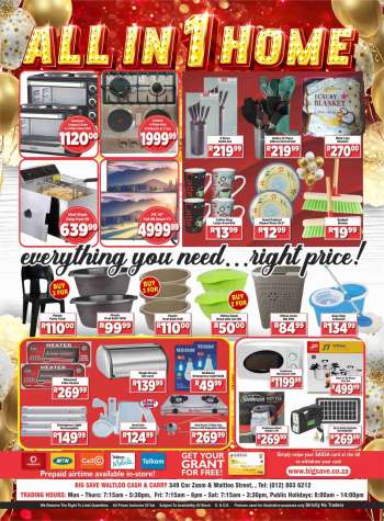 GAS STOVE deals - BIG SAVE • Today's offer from specials