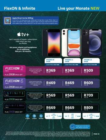 IPHONE 11 price - TELKOM • Today's offer from specials