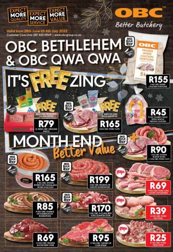 OBC Specials • September 2022