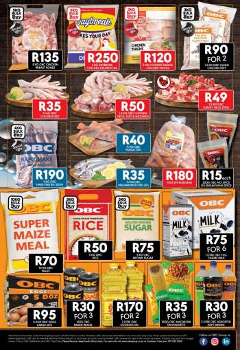 CHICKEN BREASTS price - OBC • Today's offer from specials