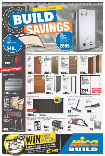 SLIDING DOOR price - MICA • Today's offer from specials