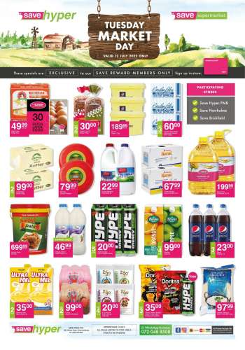 SAVE HYPER Specials • Monday 1 Aug to Saturday 20 Aug 2022