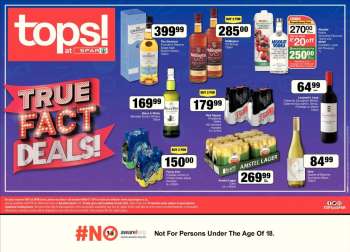 TOPS AT SPAR Specials • July 2022