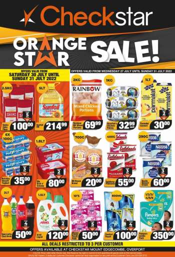 CHECKSTAR Overport • 99 cannon Avenue • Trading Hours and Specials ...