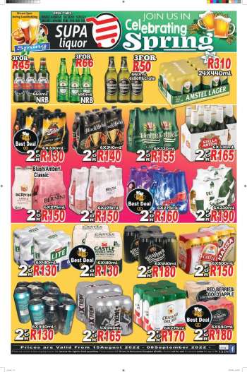 ALCOHOL deals - SUPA STORE • Today's offer from specials