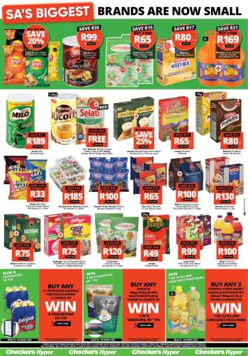 COOKING OIL deals - CHECKERS • Today's offer from specials