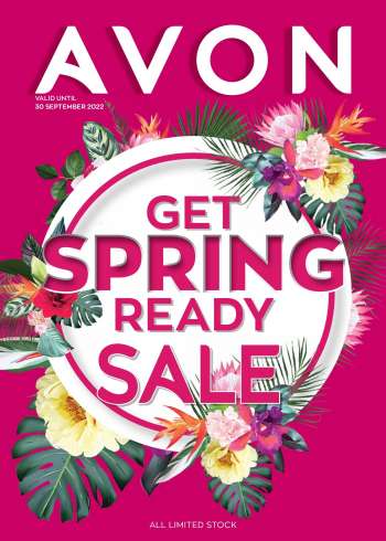 AVON Specials • Saturday 1 Oct to Monday 31 Oct 2022