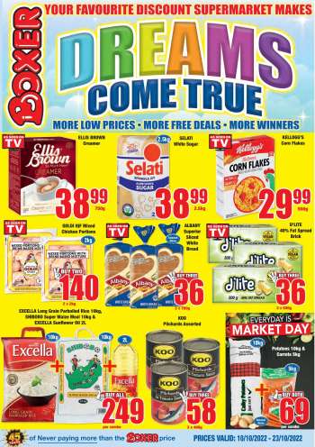 SUGAR deals - BOXER • Today's offer from specials