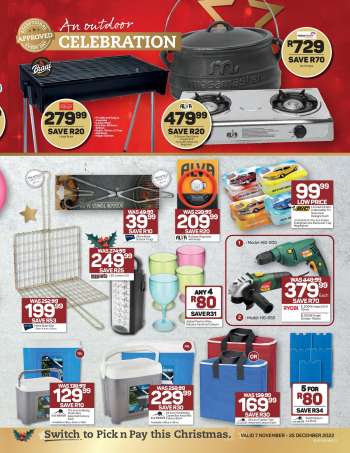 STOVE price - PICK N PAY • Today's offer from specials