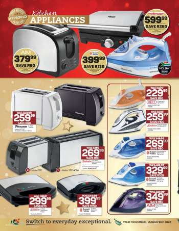 TOASTER price - PICK N PAY • Today's offer from specials