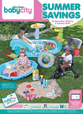 BABY CITY Specials • Thursday 12 Jan to Sunday 12 Feb 2023