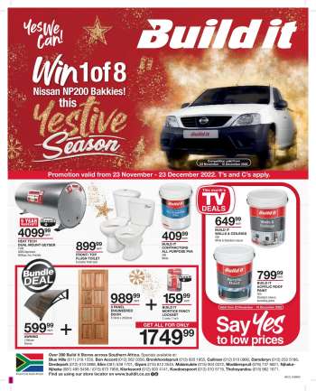 BUILD IT Specials • Thursday 26 Jan to Saturday 4 Feb 2023