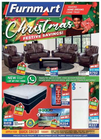 FURNMART Specials • Monday 13 Mar to Saturday 8 Apr 2023