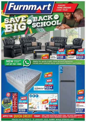 FURNMART Specials • Monday 13 Mar to Saturday 8 Apr 2023