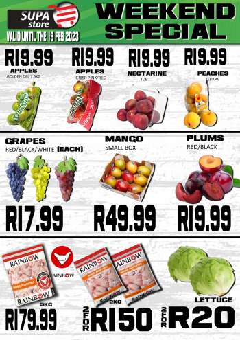 SUPA STORE Specials • Wednesday 15 Mar to Monday 10 Apr 2023