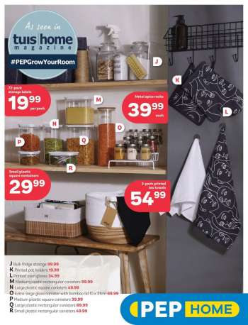 CANISTER price - PEP HOME • Today's offer from specials