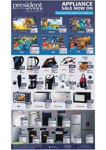 BAR FRIDGE price - PRESIDENT HYPER • Today's offer from specials