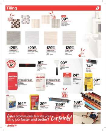 WALL AND FLOOR TILES price - BUILD IT • Today's offer from specials