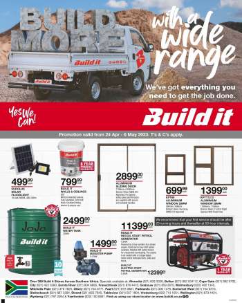 BUILD IT Specials • August 2023