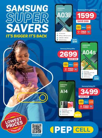 PEP CELL Specials • Friday 26 May to Thursday 29 Jun 2023