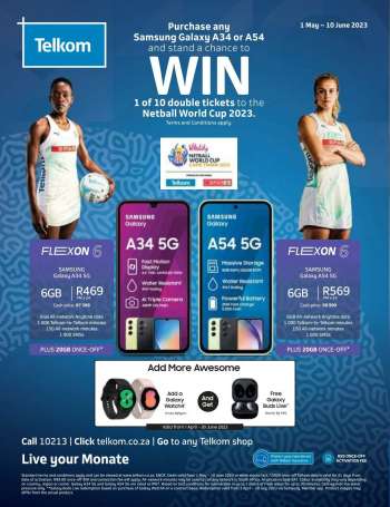 TELKOM Specials • Sunday 11 Jun to Monday 31 Jul 2023