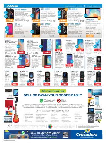 MOBILE PHONE price - CASH CRUSADERS • Today's offer from specials