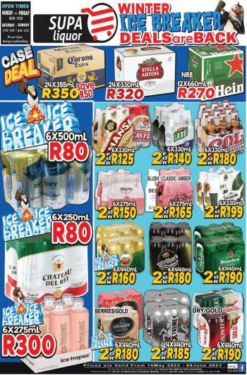 ALCOHOL price - SUPA STORE • Today's offer from specials