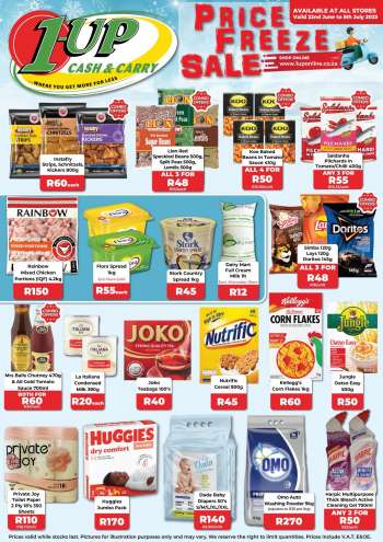 1UP CASH & CARRY Specials • Monday 17 Jul to Monday 24 Jul 2023