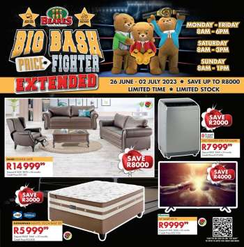 BEARES Specials • Monday 14 Aug to Saturday 23 Sept 2023