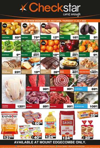 CHECKSTAR Specials • Wednesday 26 Jul to Thursday 27 Jul 2023