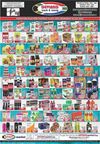 DEVLAND Specials • Monday 24 Jul to Wednesday 23 Aug 2023