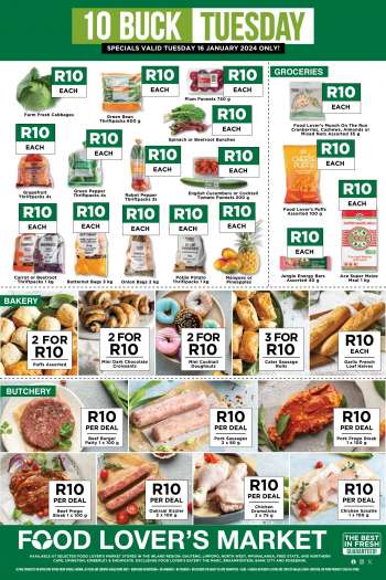 FOOD LOVER'S MARKET Specials • Monday 29 Jan to Sunday 4 Feb 2024