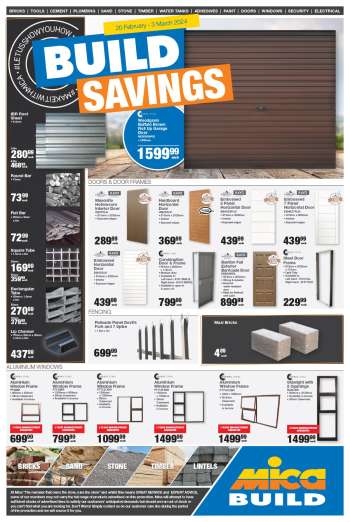 MICA Specials • March 2024