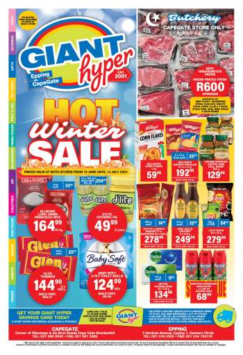 GIANT HYPER • Specials • Stores • Trading hours