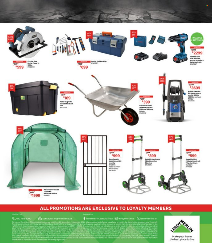 LEROY MERLIN specials • Black Friday Mega Sale 2024 • From Friday 29 ...